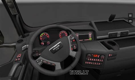 MAN TGX Dashboard Lights ETS2 Mods