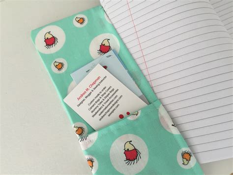 How To Sew A Notebook Cover With Zippered Pocket Sewspire
