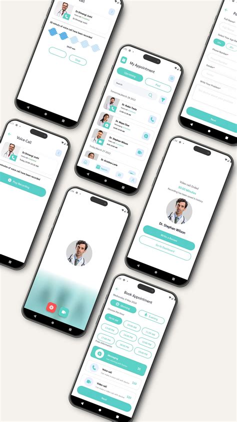 call doctor flutter modern medical appointment solution flutter
