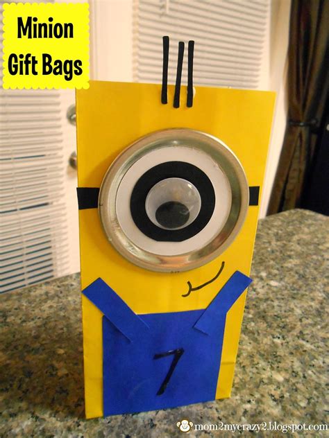 Running Away I Ll Help You Pack Despicable Me Birthday Minion Gift Bags