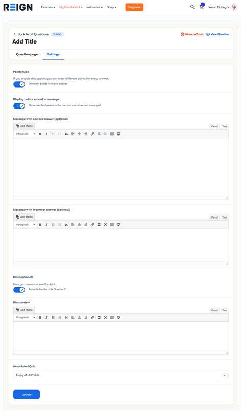 Question Settings Wbcom Designs Docs