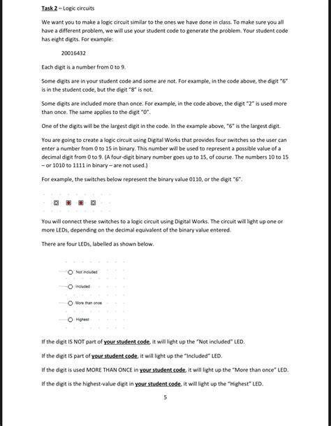 Solved Task Logic Circuitswe Want You To Make A Logic Chegg