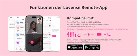LOVENSE Lush Vibratorensets für frauen mit App, Vibro Ei mit Fernsteuerung, Vibration für Frauen ...