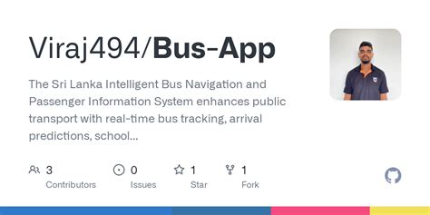 Github Viraj Bus App The Sri Lanka Intelligent Bus Navigation And
