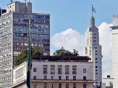 Jardim Suspenso Do Edifício Matarazzo E Edifício Altino Arantes