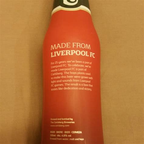 Liverpool Carlsberg Limited Edition Bottle Beer Furniture And Home