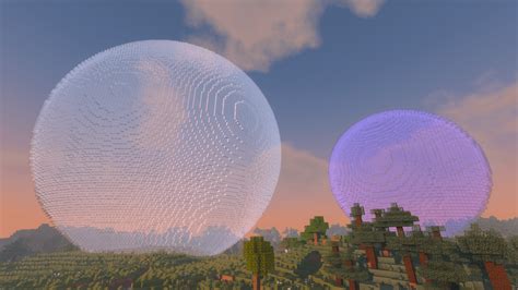 my sphere generator in command blocks r minecraft