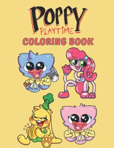 Poppy Playtime Coloring Book A Coloring Book With Simple Pictures And