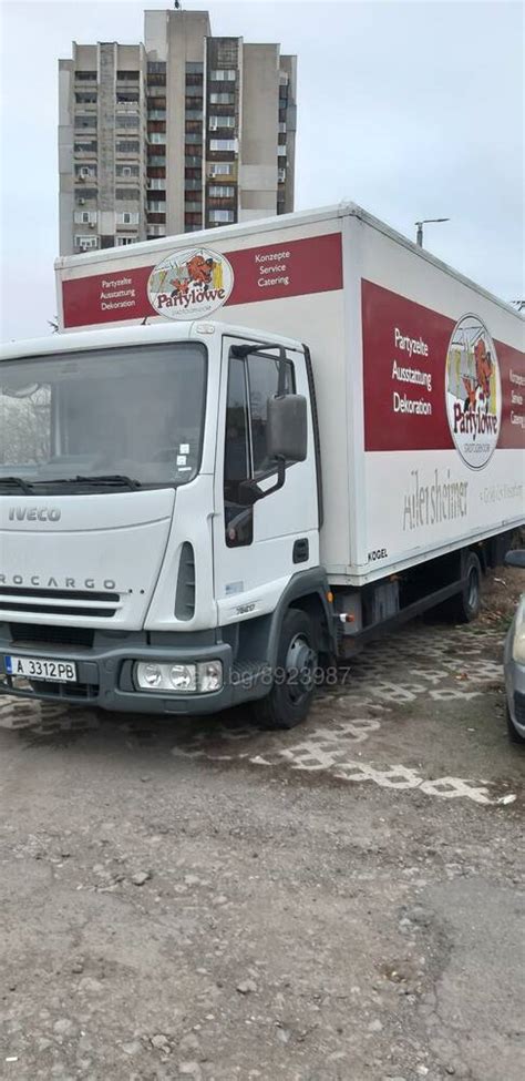 Продавам камион Iveco Iveco Eurocargo Фургон Дизел 2006 год 180 к с Ръчни скорости 2 оси