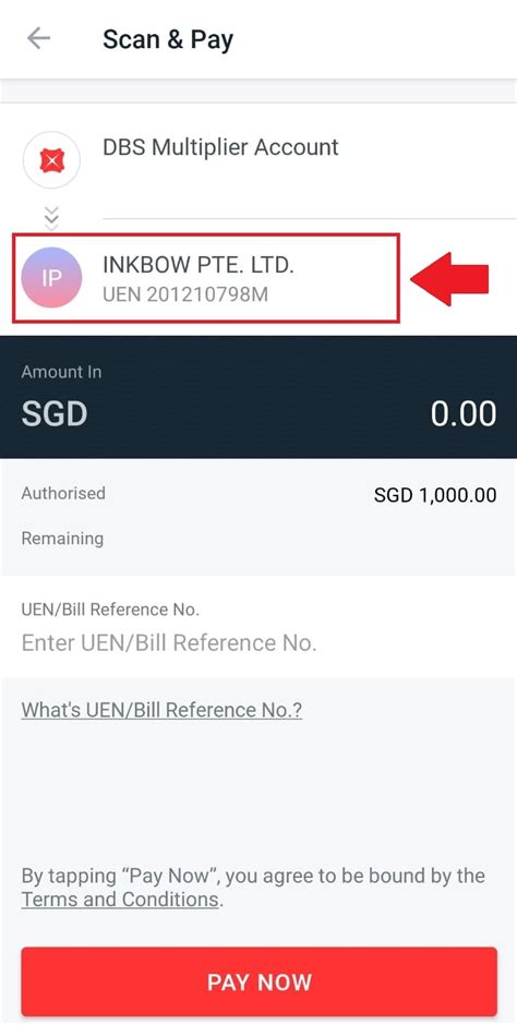Instructions For PayNow Payment