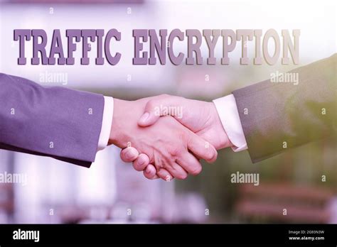 Conceptual Caption Traffic Encryption Conceptual Photo Method Of