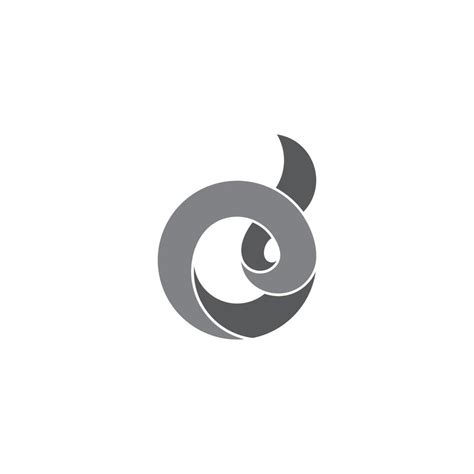 Letter O D 3d Ribbon Motion Design Symbol Logo Vector 16121236 Vector