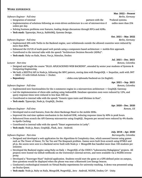 Bogdan Wyneken On Linkedin 🚀 Candidate Thursday 🤠 Are You Searching For Sr Backend Developers In