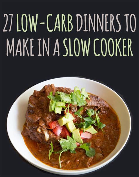 27 Delicious Low Carb Dinners To Make In A Slow Cooker
