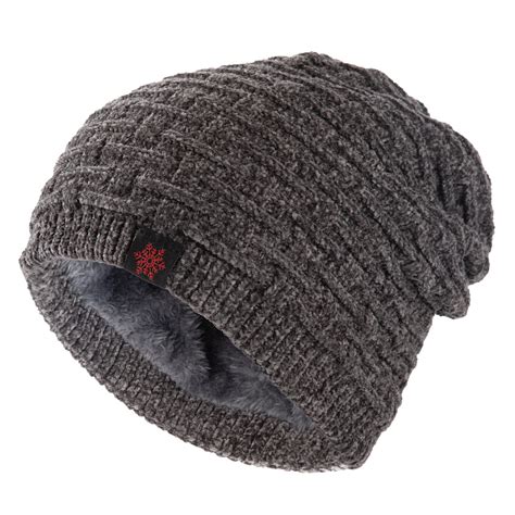 Eallco Slouchy Beanie Winter Hats For Men And Women Warm Windproof