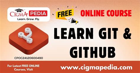 Learn Git And Github Free Online Course Cigma Pedia