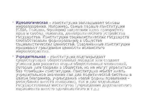 Конституции зарубежных стран презентация онлайн