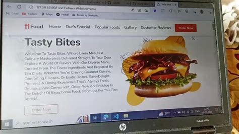 Ozair Khan On Linkedin Webdevelopment Foodtech Javascript Html