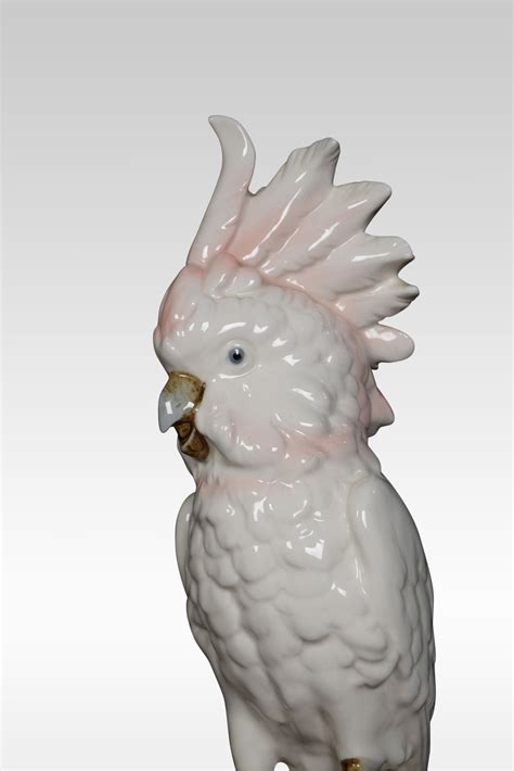 Antiques Atlas Royal Dux Porcelain Figure Of A Cockatoo