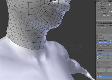 3d View Shape Key Deforms Edit Mode Object Mode After Editing Basis