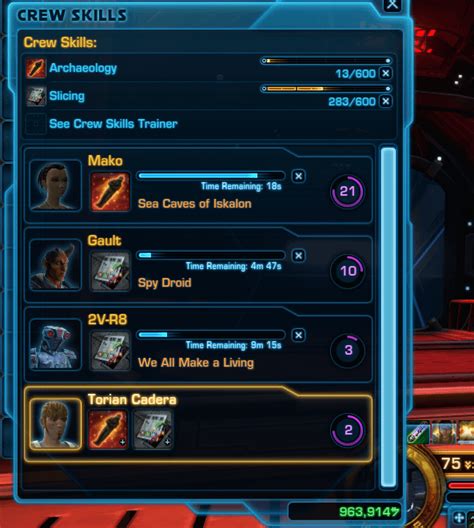 Swtor Slicing Question R Swtor