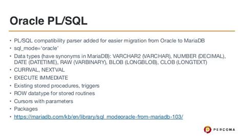differences between mariadb 10 3 and mysql 8 0