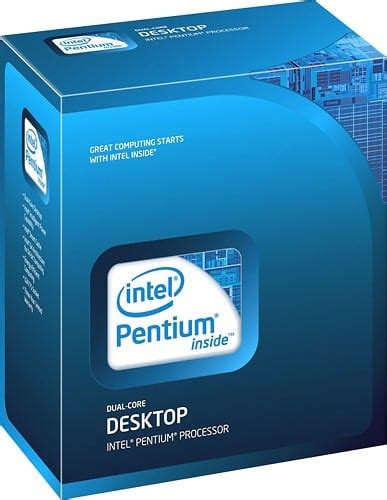 Best Buy Intel® Pentium® Dual Core E5400 2 7ghz Processor Bx80571e5400