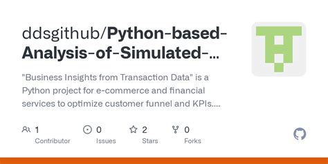 Python Based Analysis Of Simulated Transaction And Customer Data Python