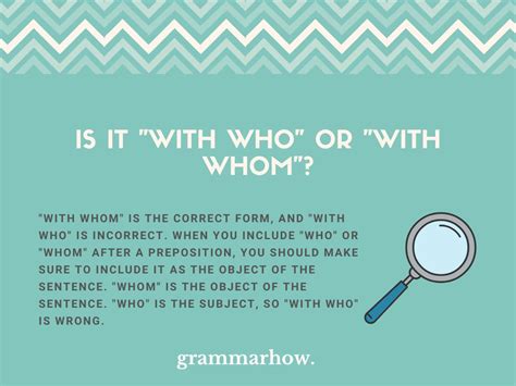 With Who Or With Whom Correct Version With Examples