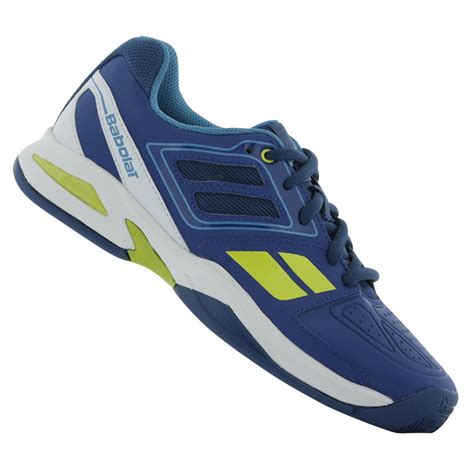 Babolat Boys Propulse Team BPM Junior Tennis Shoes - Blue - Tennisnuts.com