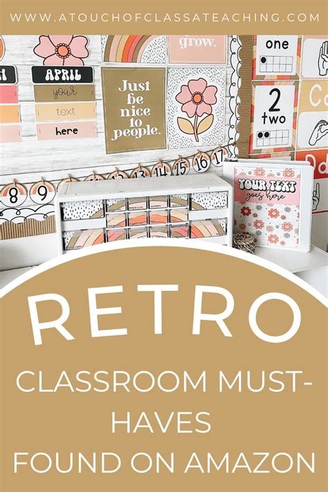 Retro Classroom Decor Amazon Finds You Need In Your Classroom
