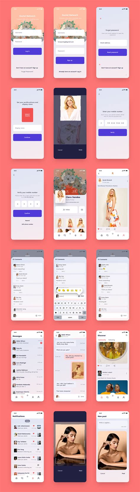 Creators Network IOS App UI Exploration On Behance
