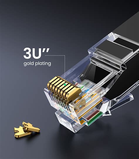 Ugreen Ethernet Cable Cat6 Gigabit High Speed 1000mbps Internet Cable