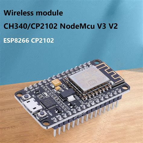 módulo inalámbrico módulo wifi esp8266 módulo ch340 cp2102 basado en
