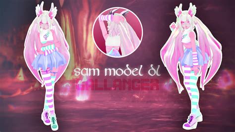 Mmd Sam The Rose Quartz Demon Model Dl By Gallanger On Deviantart