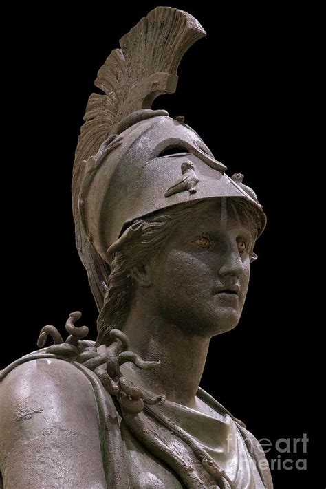Bronze Athena Statue 2 Photograph By David Parker Science Photo