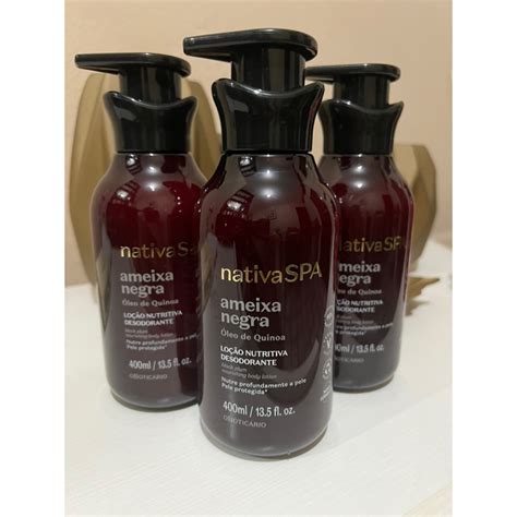 Hidratante Desodorante Corporal Nativa Spa Ameixa Negra Ml Shopee Brasil
