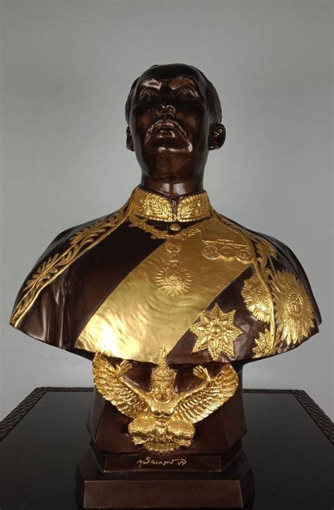 274 พระบรมรูปหล่อครึ่งพระองค์ในหลวงรัชกาลที่5 พระบาทสมเด็จพระปรมินทรมหาจุฬาลงกรณ์ พระจุลจอมเกล้า