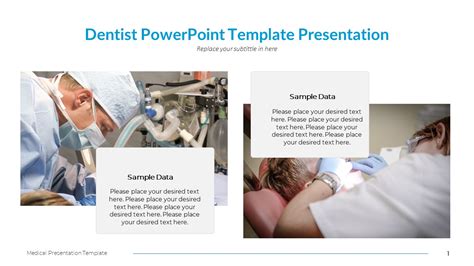 Dentist Powerpoint Template Presentation Pptuniverse