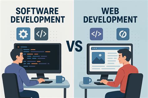 Software Development Vs Web Development Key Differences Explained