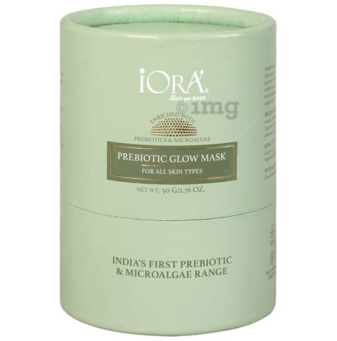 Iora Prebiotic Glow Mask Buy Jar Of 50 0 Gm Face Mask At Best Price In