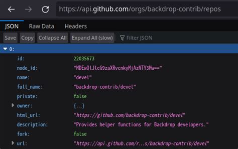 api for all contrib projects · issue 870 · backdrop ops backdropcms
