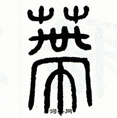 蒂字篆书写法蒂篆书怎么写好看蒂书法图片词典网