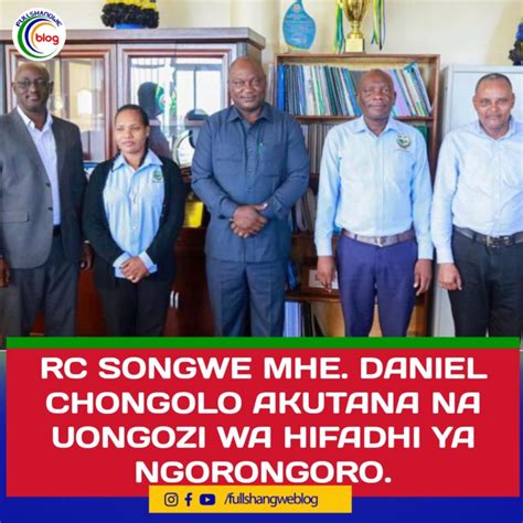 RC SONGWE MHE DANIEL CHONGOLO AKUTANA NA UONGOZI WA HIFADHI YA NGORONGORO Full Shangwe Blog