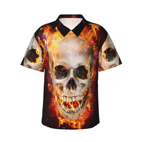 Haiem Satanic Skull Mens Pajama Pants Ultra Lightweight Pjs Bottoms