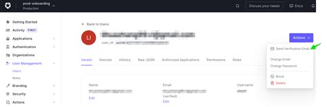 How To Resend The Verification Email Auth0 Community