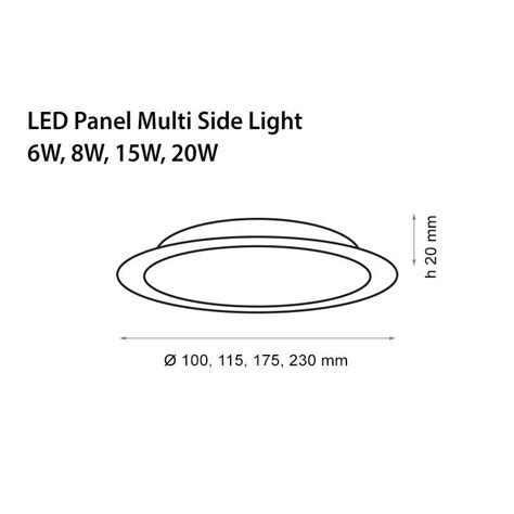 Led Panel Multi Side Light 2R