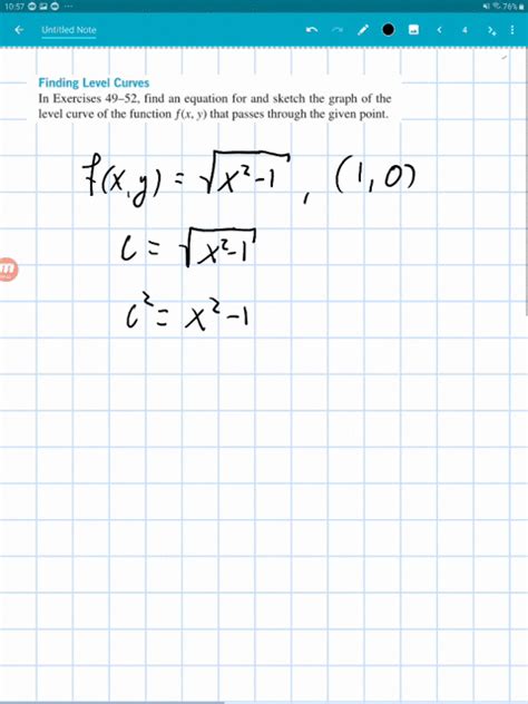 ⏩solvedfind An Equation For And Sketch The Graph Of The Level Curve