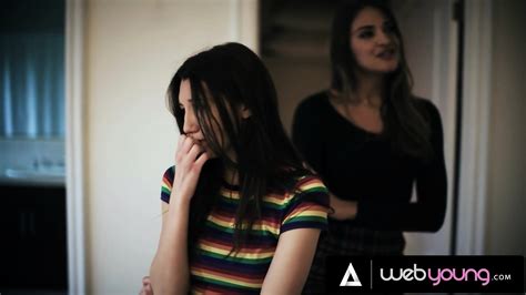 Obsessed Babe Wants Rough Sex With Stepsister S Girlfriend In Exchange For Keeping Her Secret