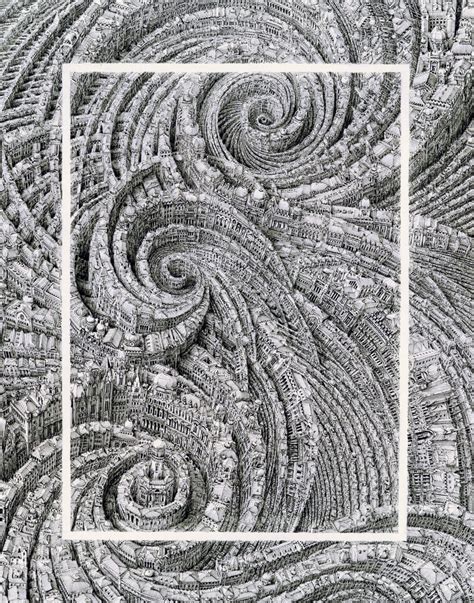 Living At Sea For A Decade Benjamin Sack S Elaborate Drawings Cruise The World Colossal
